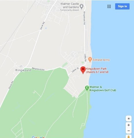 Kingsdown Park Kent CT14 8EU - On holiday at Chalets 67 and 68